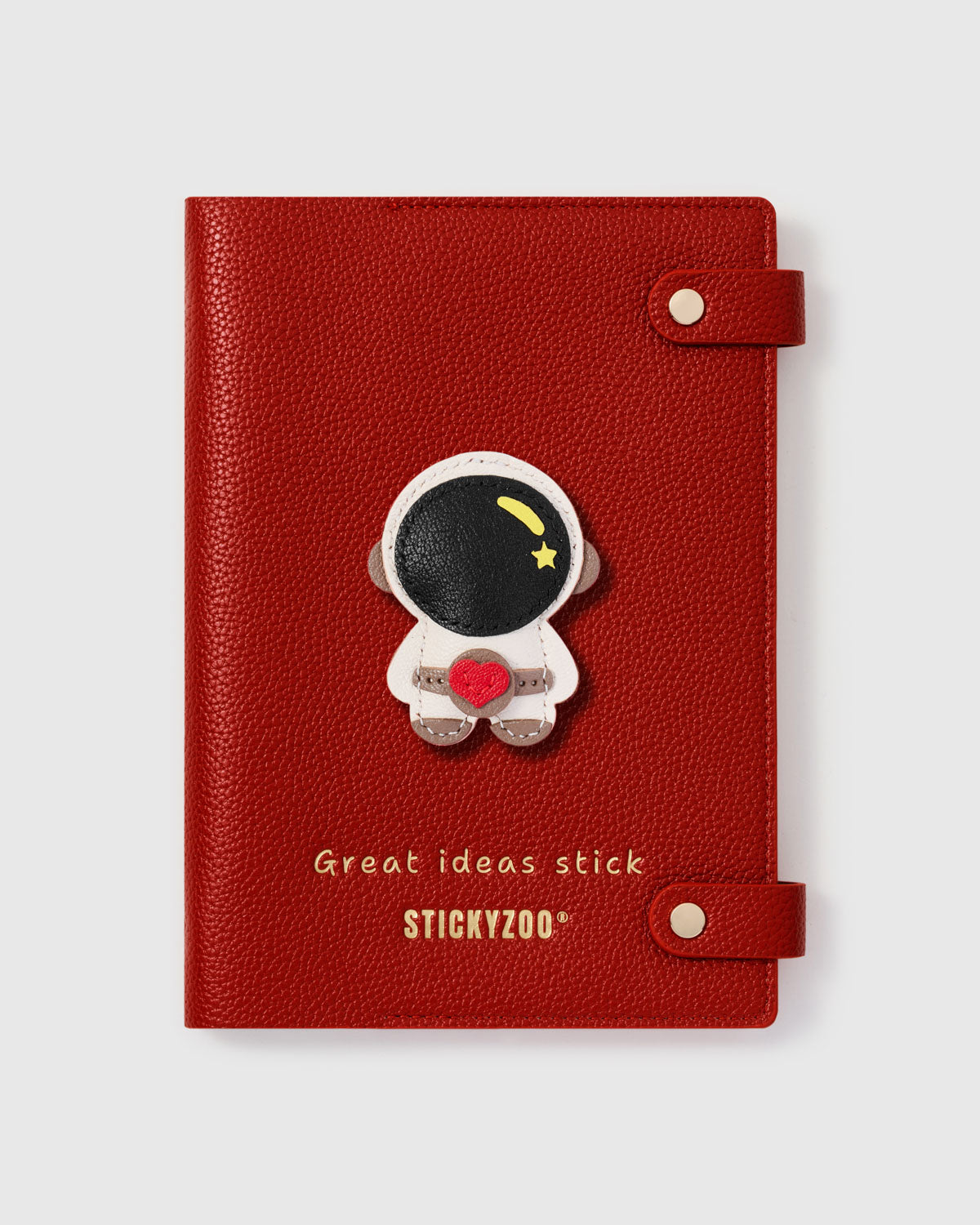 STICKY ZOO Astronaut Notebook – Handmade Leather A5 Refillable Journal ...