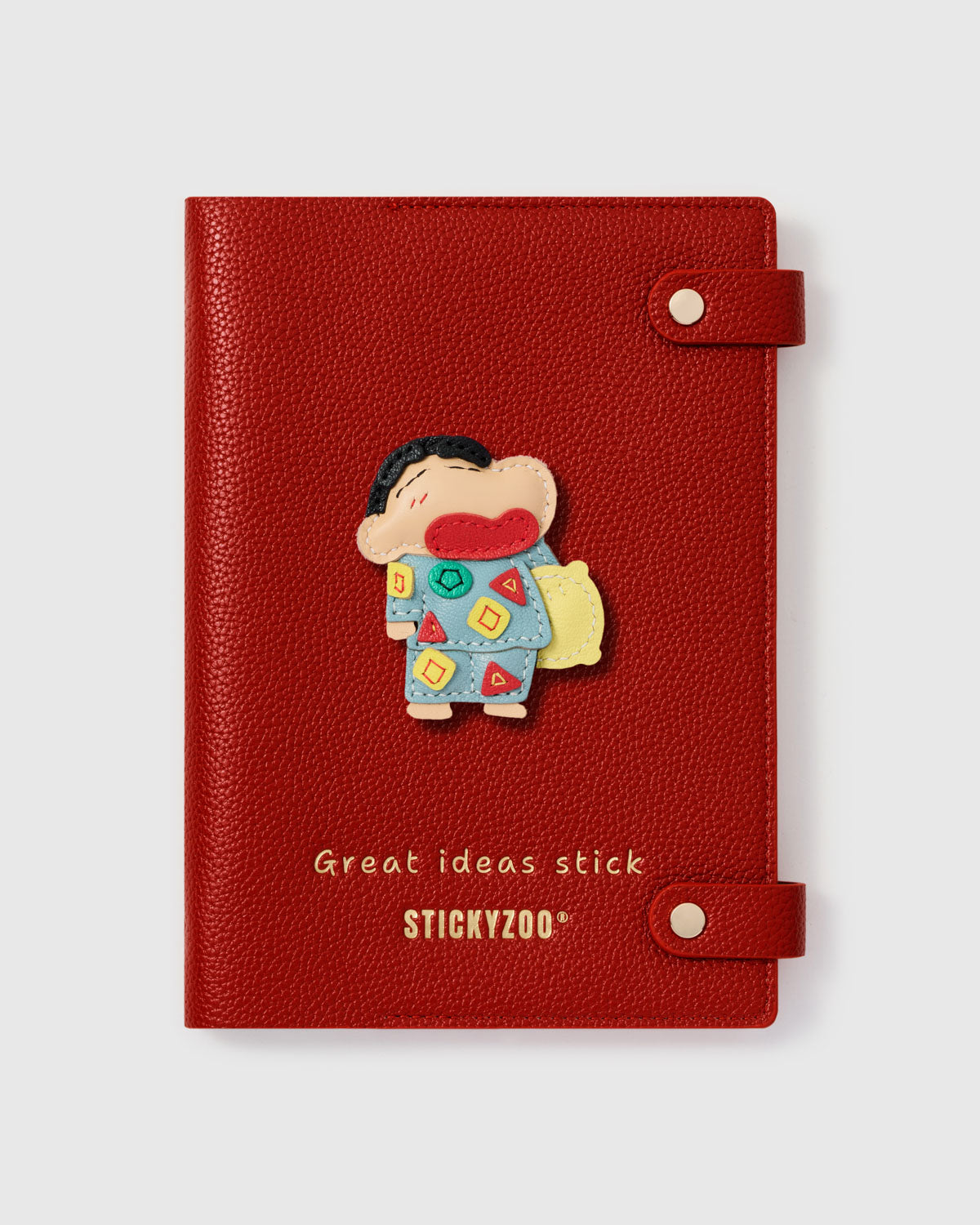 leather notebook Crayon Shinchan – handmade gift for journaling lovers ...