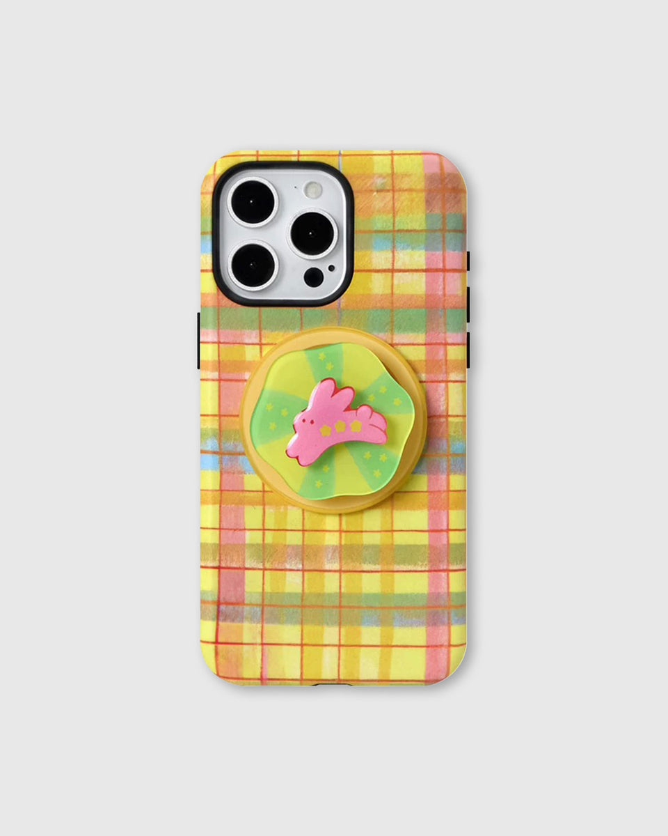 iPhone Phone Case Plaid Bunny Pop MagSafe Gift – STICKY ZOO®