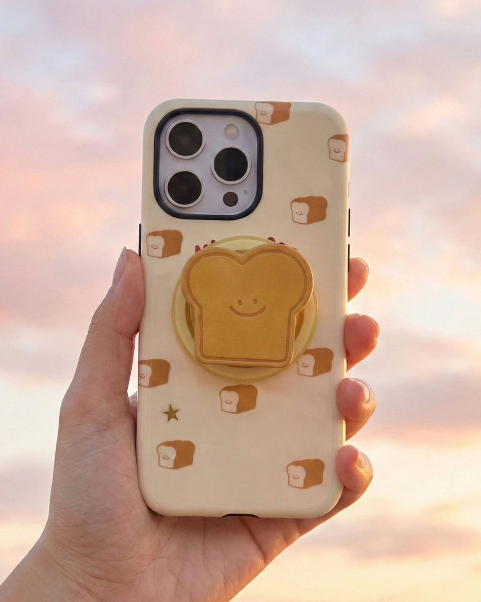 iPhone Phone Case Smiley Toast MagSafe Gift – STICKY ZOO®