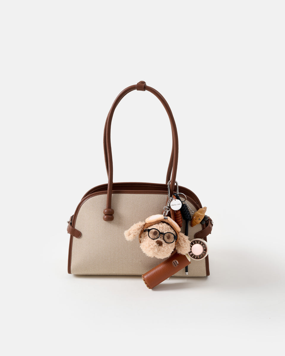 Sticky Zoo® Chi on Cloud 9 Plush Bag Charm and Keychain – Hidden Mini Fan