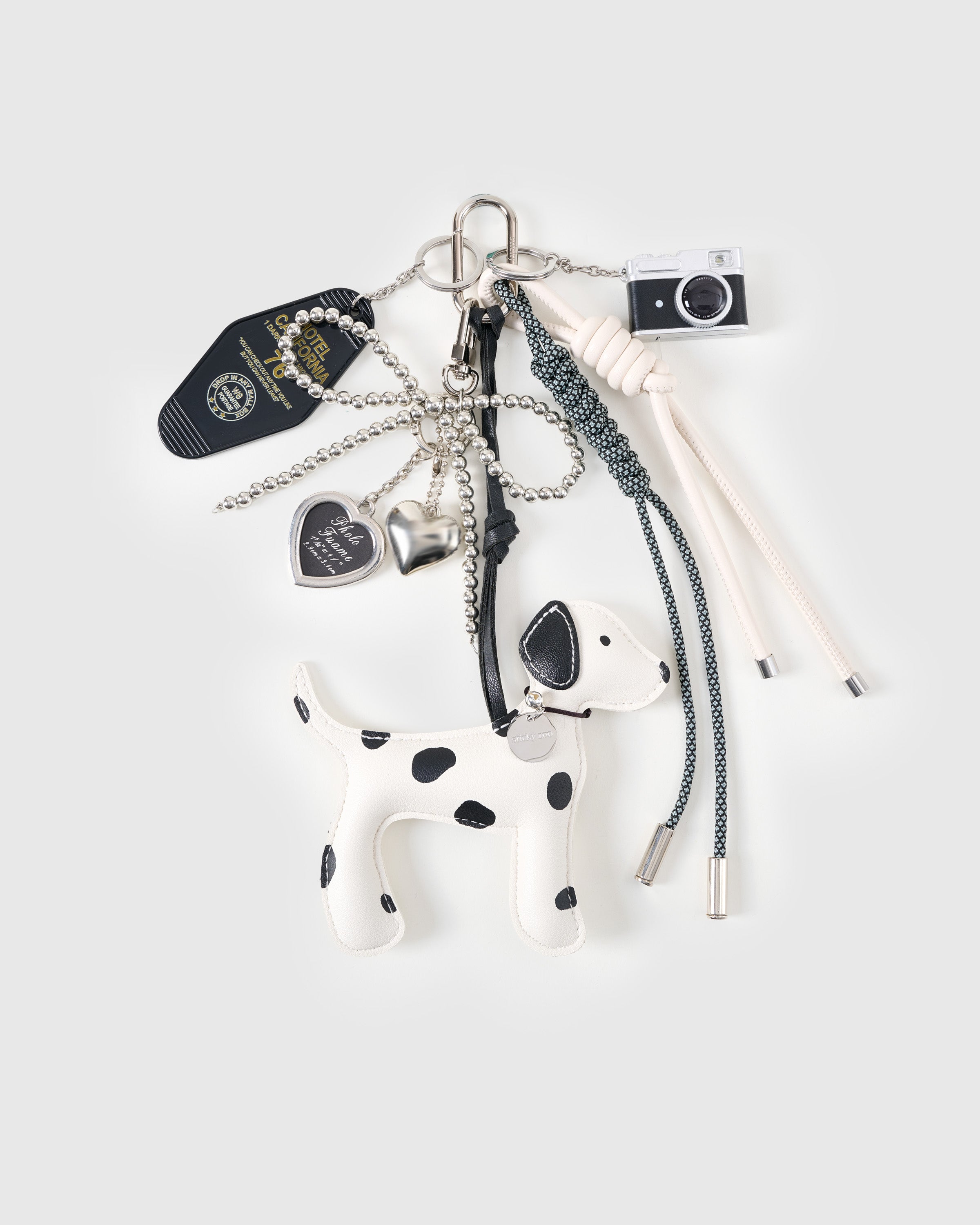 Sticky Zoo® Dalmatian Dog Bag Charm and Keychain - Custom Photo Frame ...