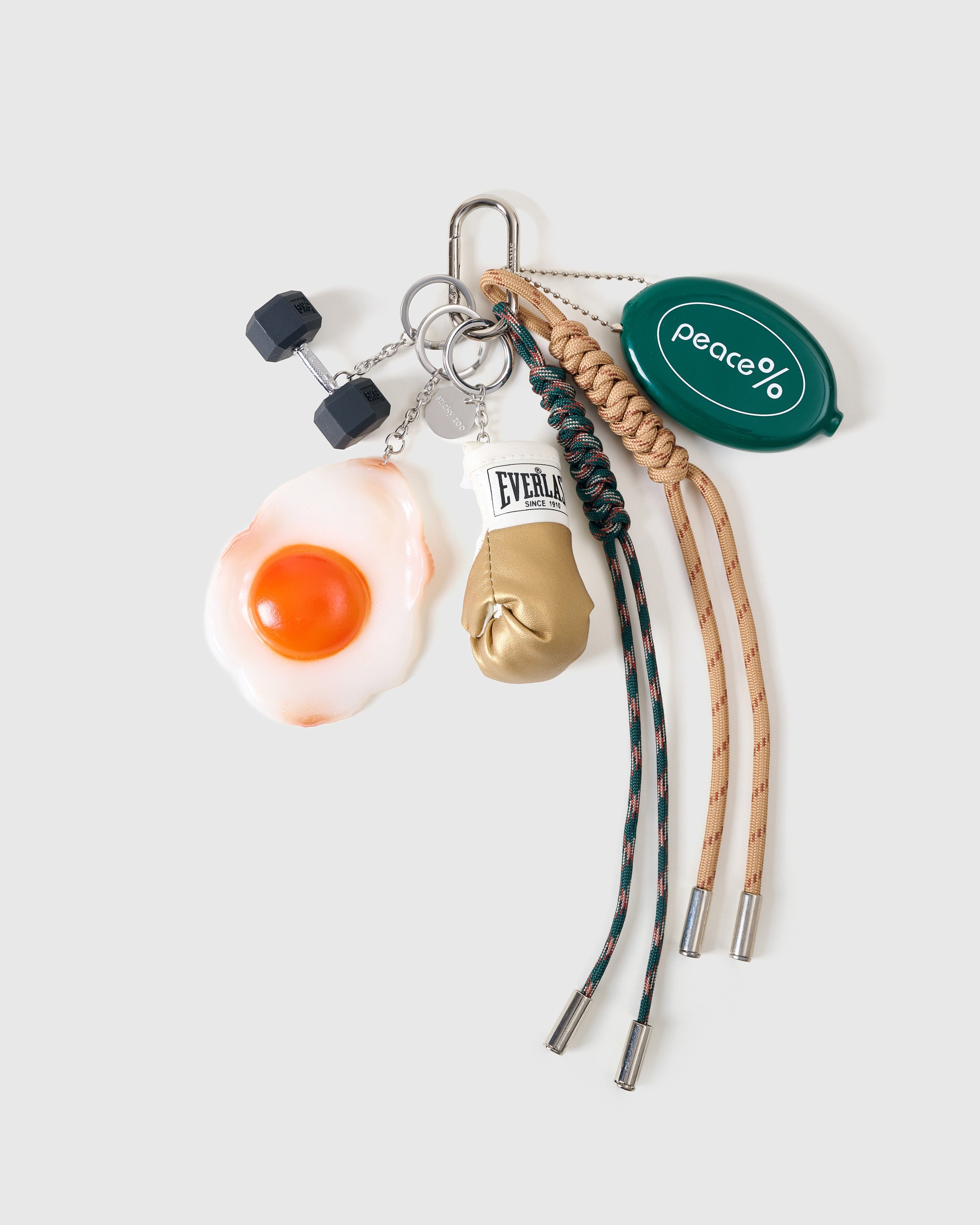 Sticky Zoo® Box & Gym Stack Bag Charm and Keychain - Boxing Glove ...