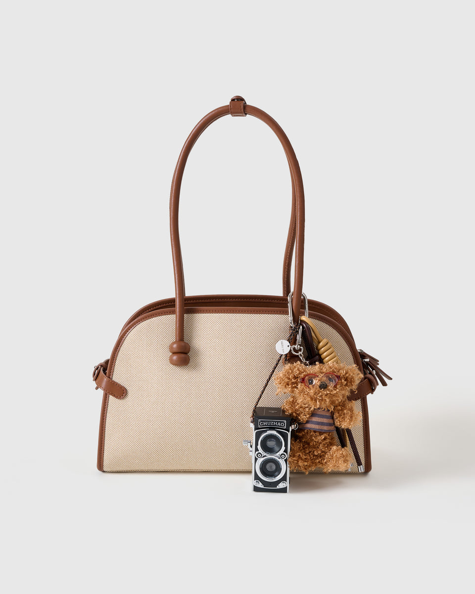 Sticky Zoo® POODLEGRAM™ Bag Charm and Keychain - Plush with Mini Camera ...