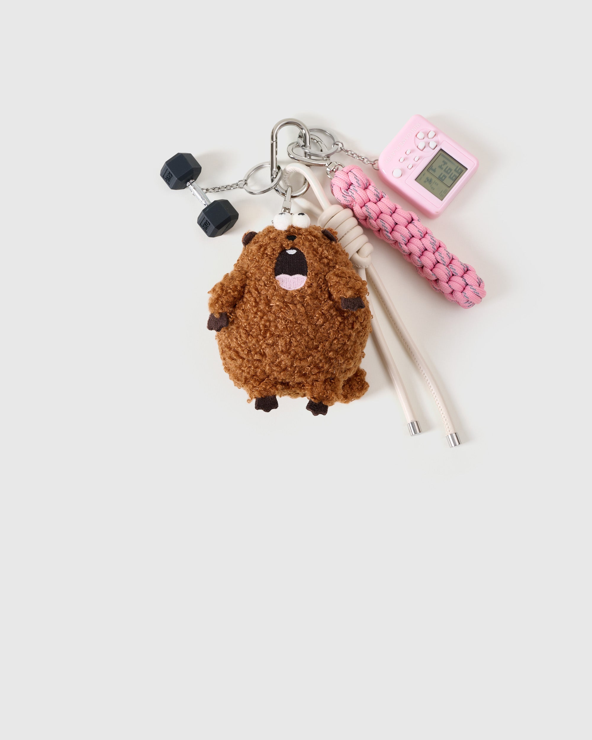 Sticky Zoo® - Sleepy Bear Game Stack Charm – Handmade Bag Charm ...