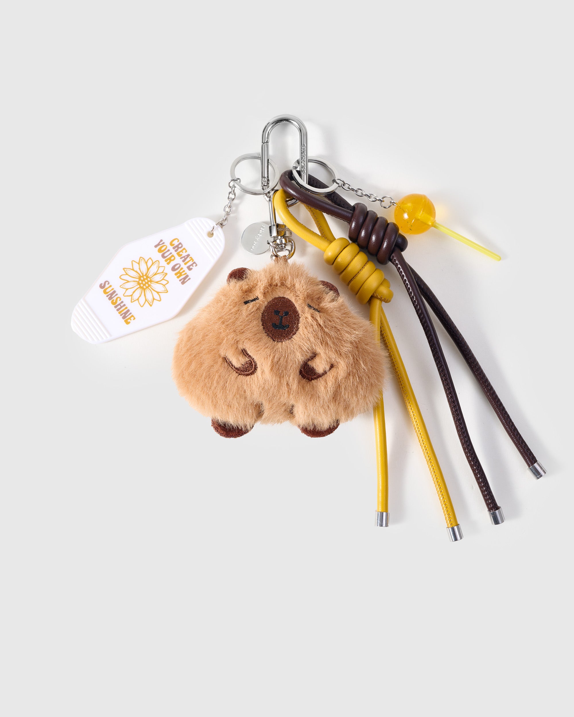 Sticky Zoo® - Capybara Keychain & Bag Charm – Cute Handmade Gift ...