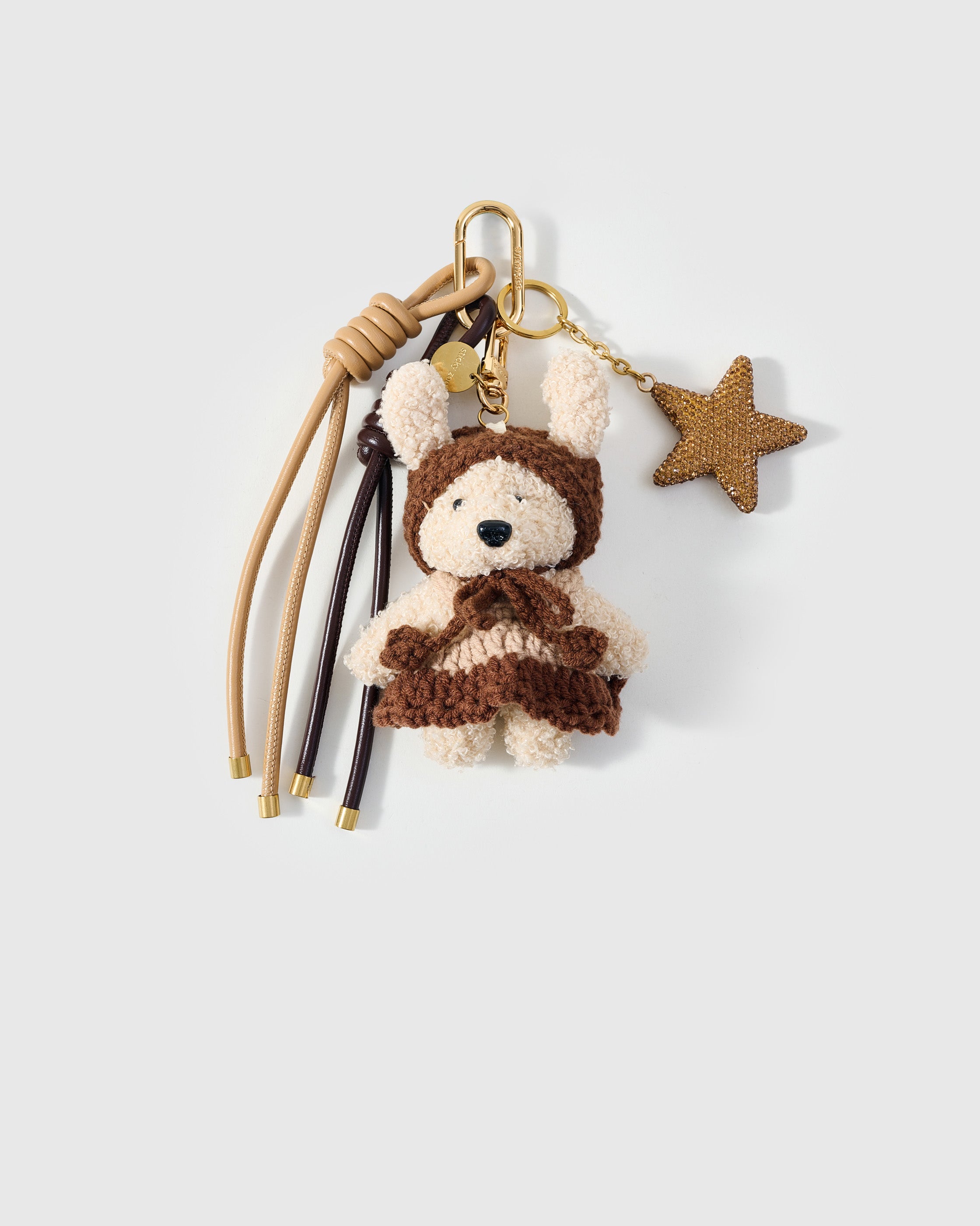 Sticky Zoo® - Teddy Bear Starlet Stack Charm – Crochet, Gift-Ready ...