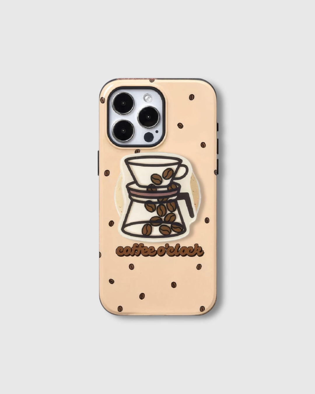 Coffee O’Clock iPhone Phone Case Coffee Quote Slim Protection Gift ...