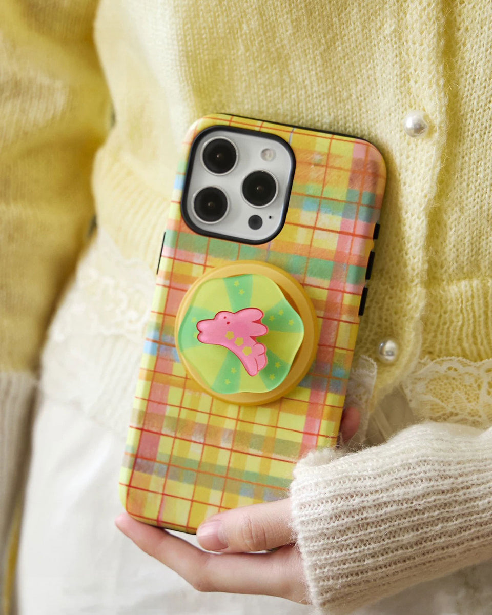 iPhone Phone Case Plaid Bunny Pop MagSafe Gift – STICKY ZOO®