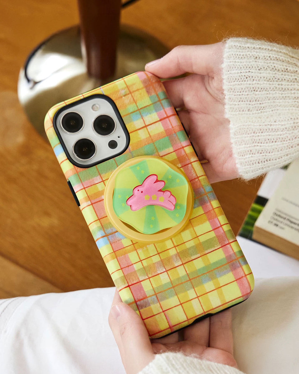 iPhone Phone Case Plaid Bunny Pop MagSafe Gift – STICKY ZOO®