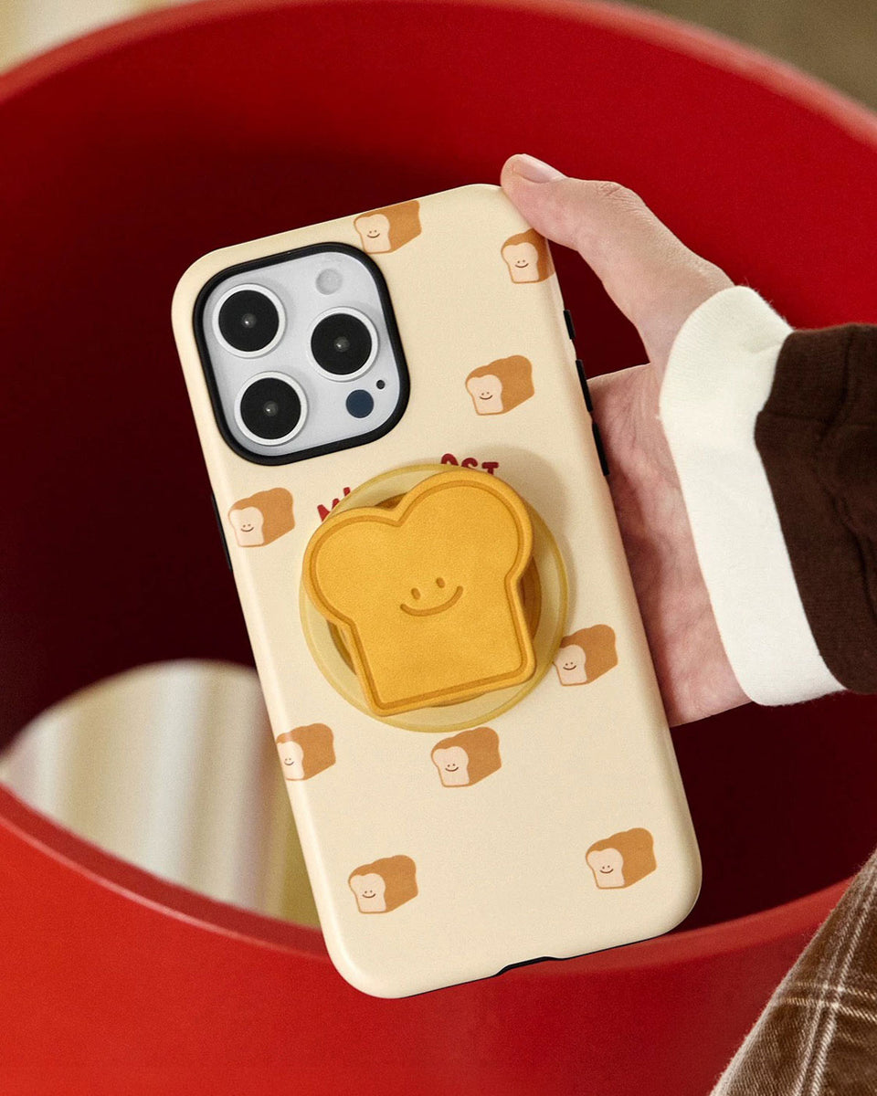 iPhone Phone Case Smiley Toast MagSafe Gift – STICKY ZOO®