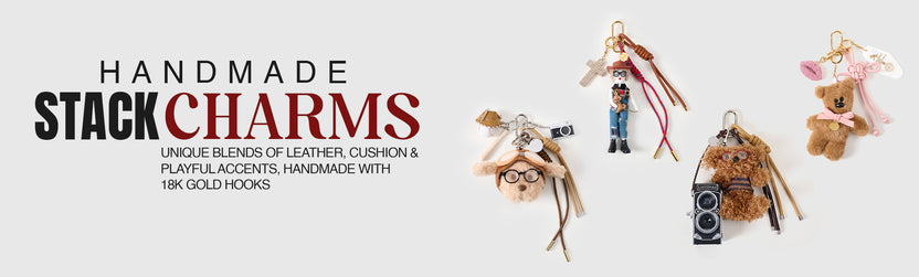 Sticky Zoo® Stack Charms – Bold Handmade Layered Bag Charms & Keychains